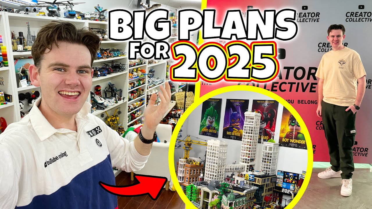HUGE LEGO PLANS for 2025! Final Moments of 2024 (BRICKLOVER VLOGS ...