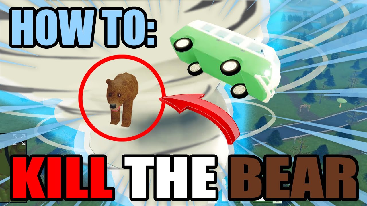 Killing the Bear using a TORNADO! [Roblox Backpacking] Funny Moments ...