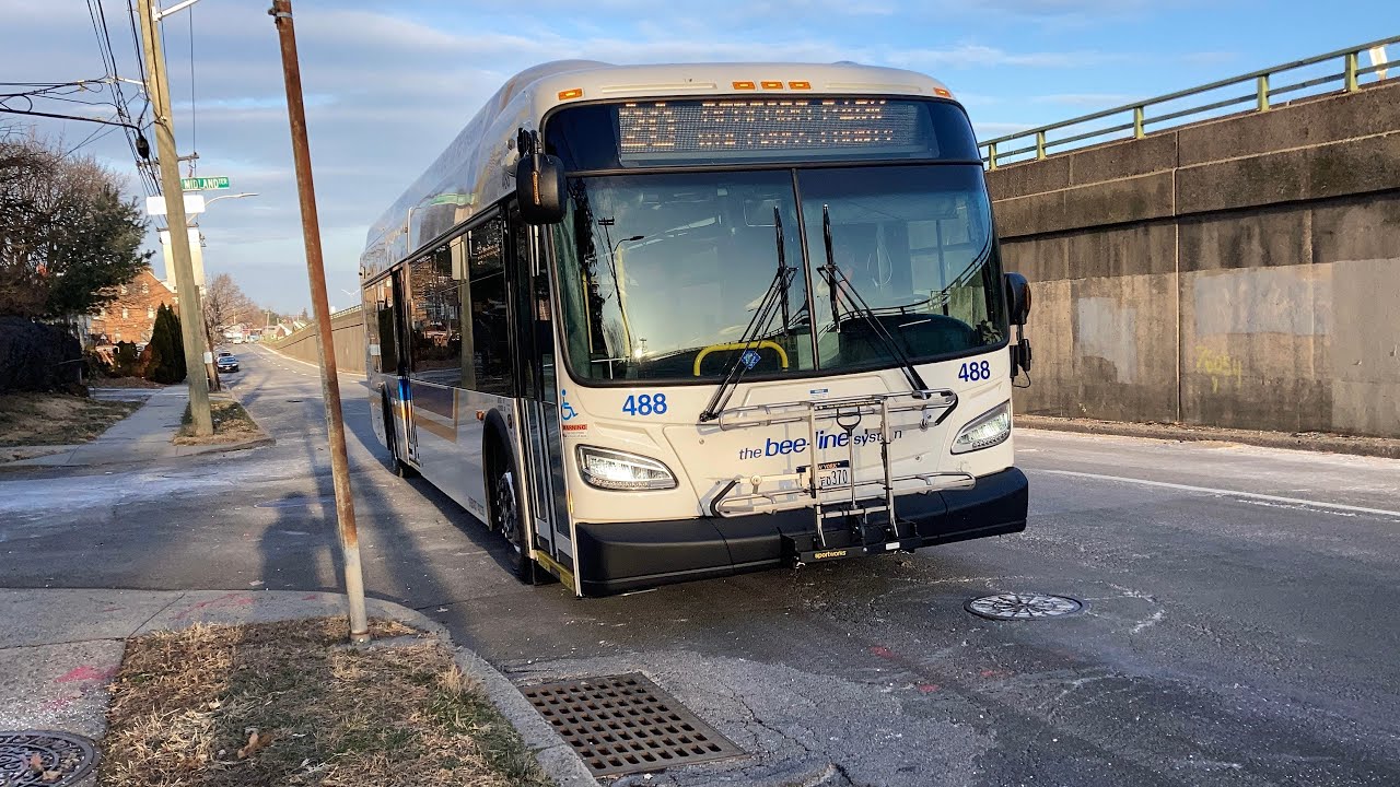 Bee Line : 2022 XDE40 and 2019/2018 XDE60 on Route 20 (#488, #373, #319 ...
