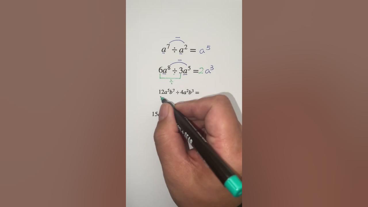 Dividing monomials | Simplifying Monomials #monomial #monomials # ...