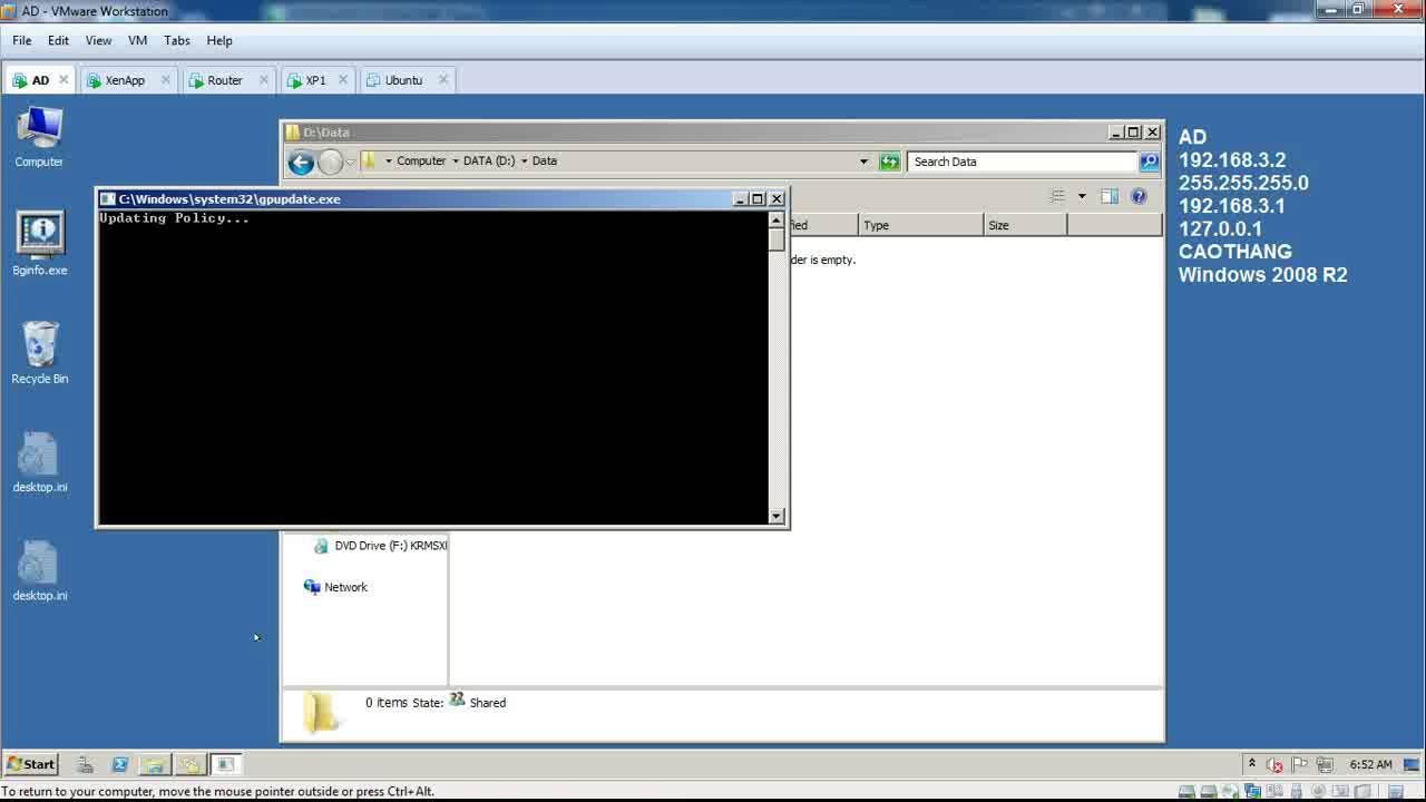DFS & Map network drive Windows Server 2008 - YouTube