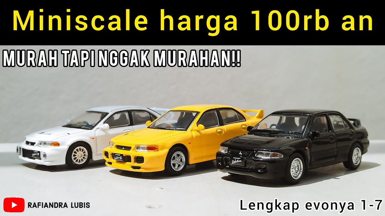 BELI DIECAST HARGA 100RBAN TAPI NGGAK MURAHAN! JKM MITSUBISHI LANCER ...