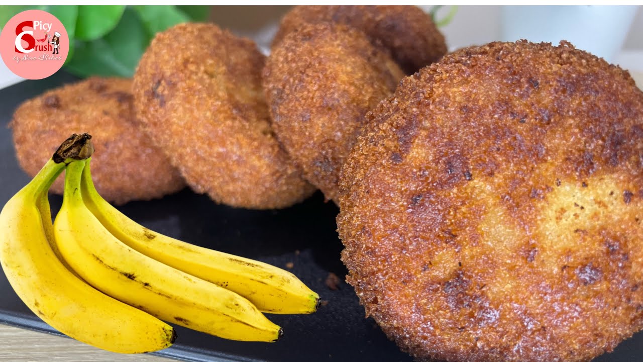 Perfect and tasty sweet cutlet recipe/ Banana cutlet recipe/ Easy ...
