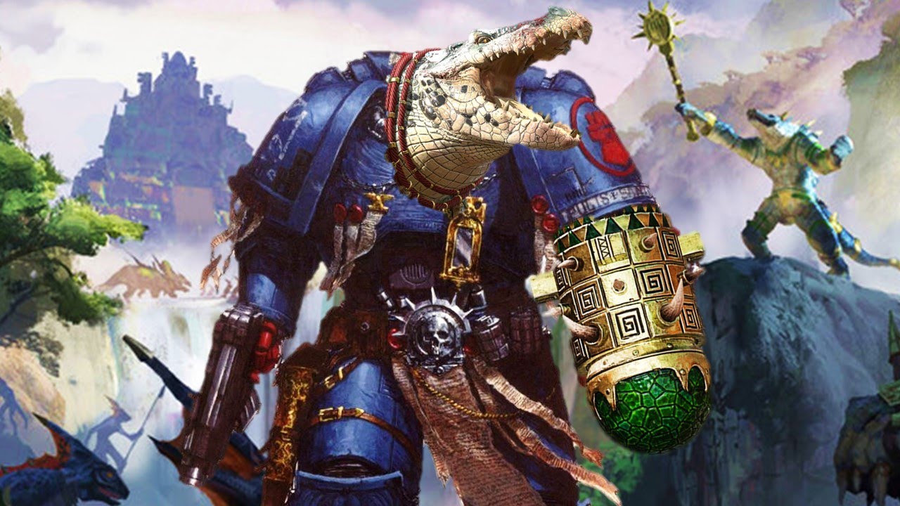 KROXIGOR SPACE MARINES - Nakai and the Sacred Crocodile Rush - Total ...
