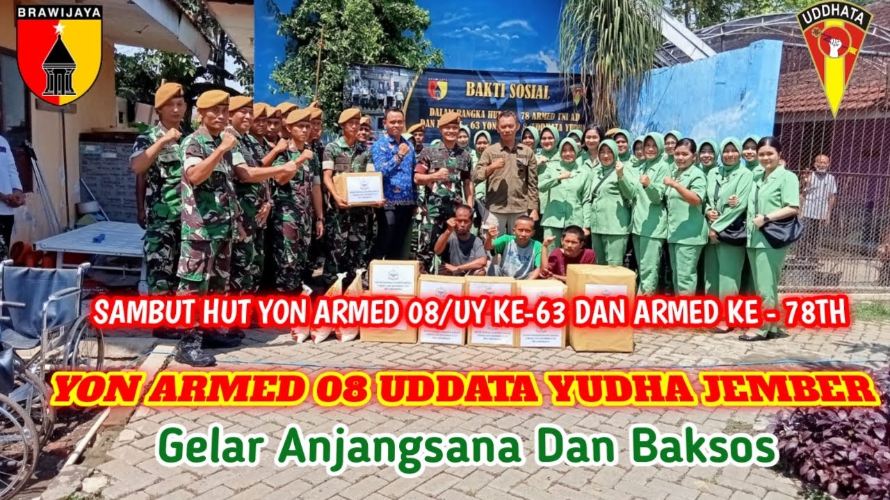 SAMBUT HUT YON ARMED 08/UY K-63 DAN ARMED K-78 || GELAR BAKSOS ...