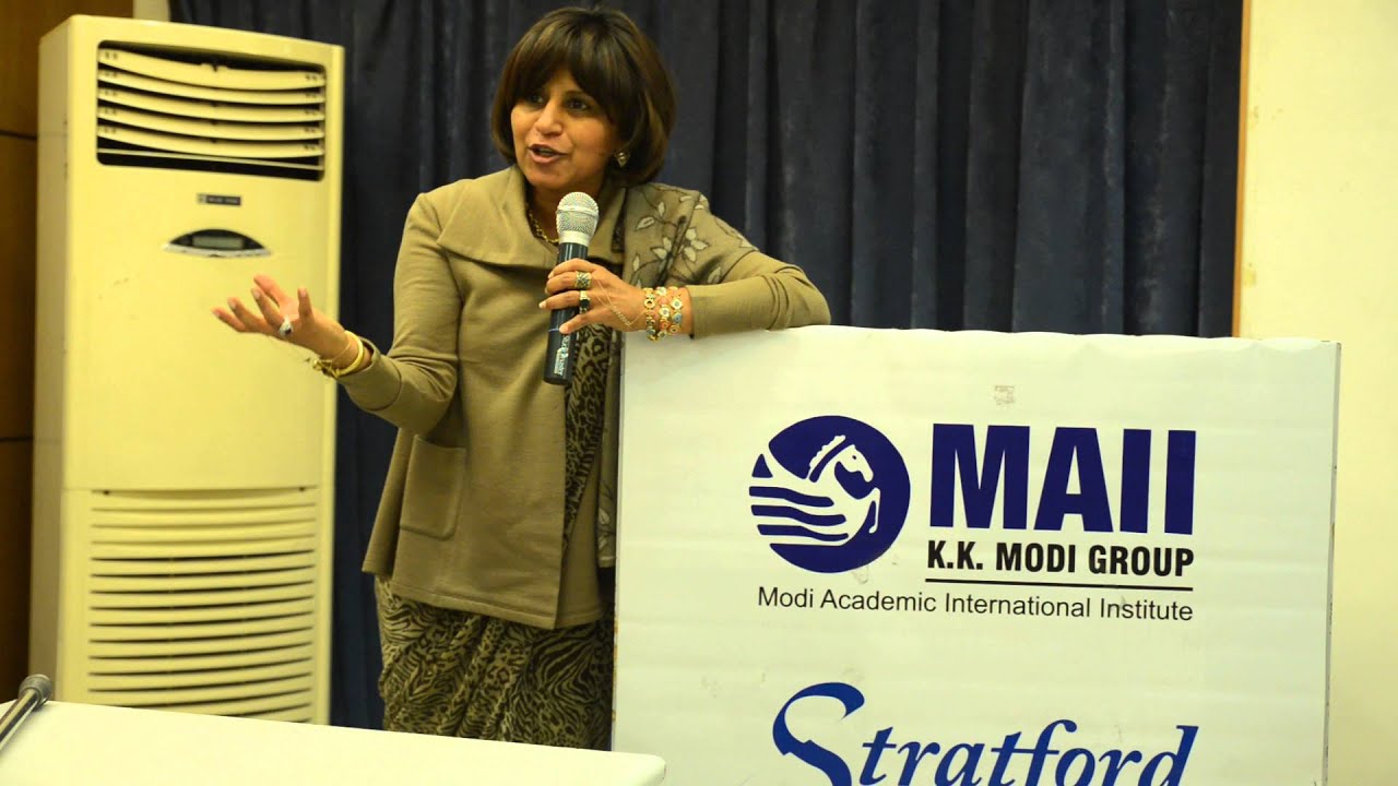 Charu Modi inspires the graduating students with her vision, hopes and ...