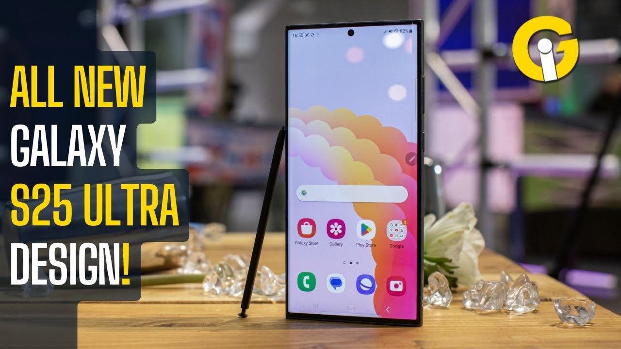 Samsung Galaxy S25 Ultra: FIRST look at the sleek new design! - YouTube