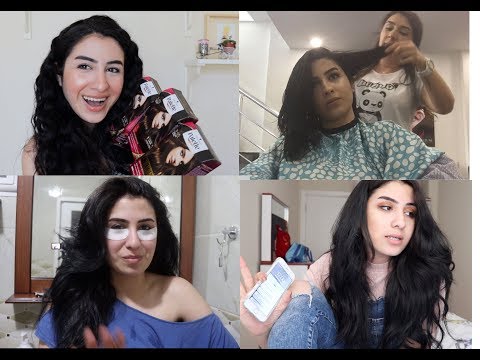 SAÇLARIMI KESTİRİP BOYATTIM  ! #VLOG