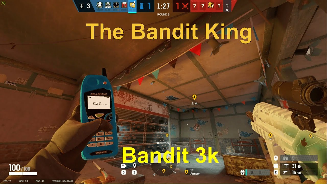 The Bandit King - Bandit 4k - YouTube