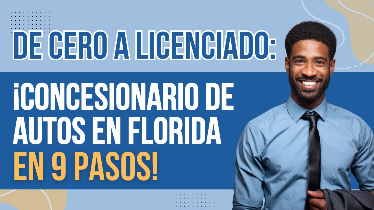 How to get a motor vehicle dealer license in Florida - YouTube