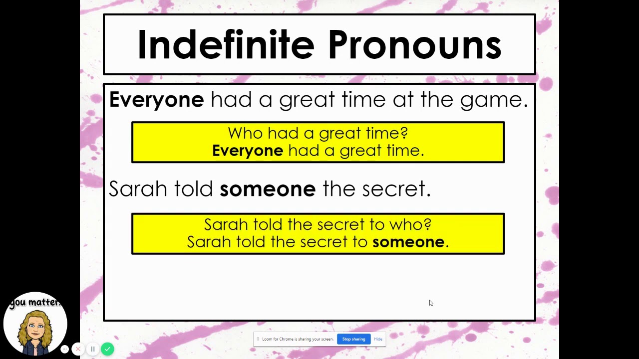 Parts of Speech pronouns pptx Google Slides - YouTube