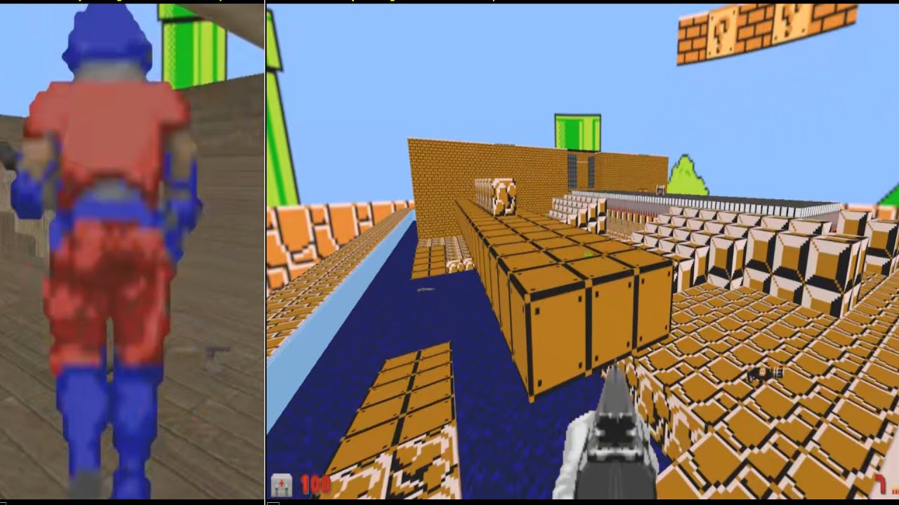 DOOM MOD Mario Bros Deathmatch 1162022 SUPER By SkeletronMK6 66 UPDATE ...