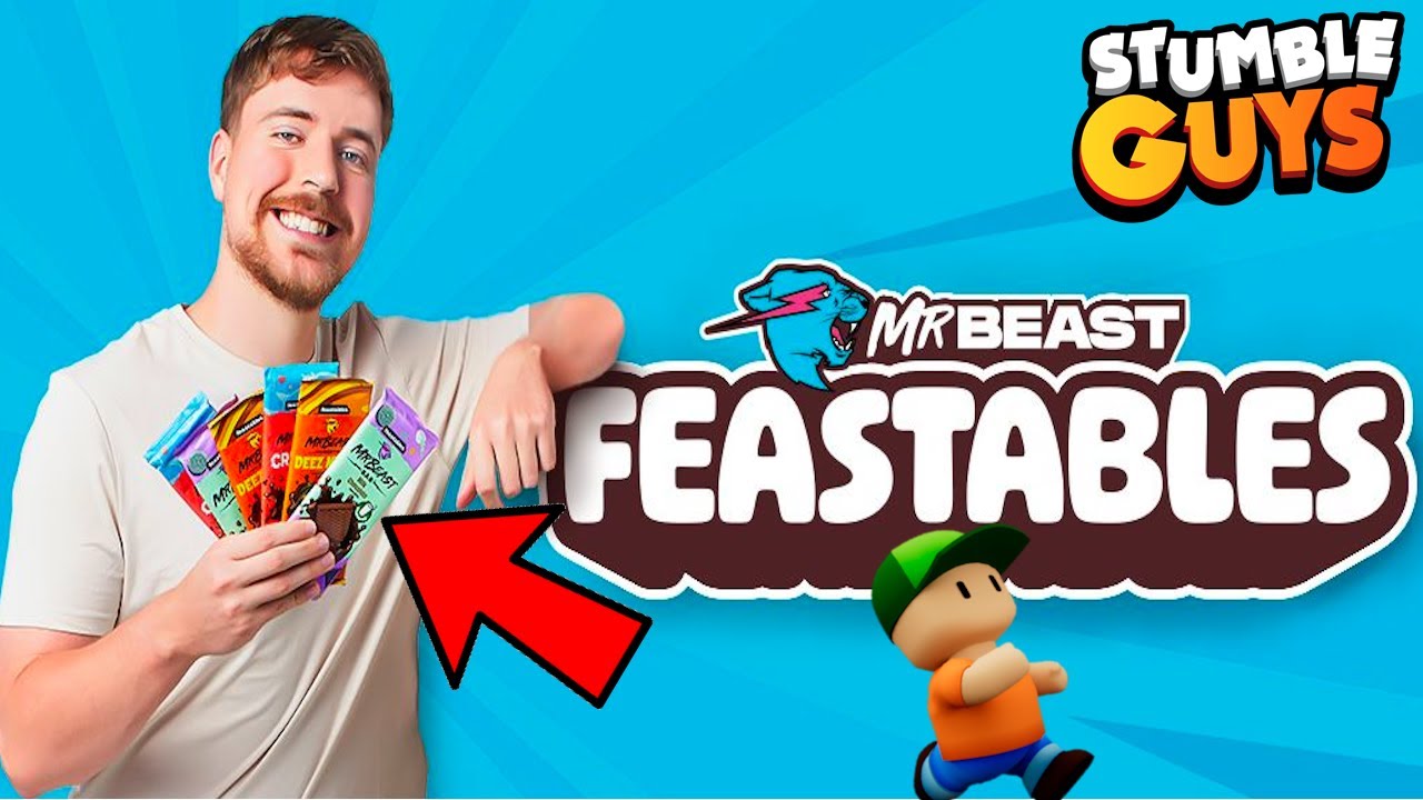 🍫 MAPA MR BEAST FEASTABLES CHOCOLATE 🍫 STUMBLE GUYS #stumbleguys # ...