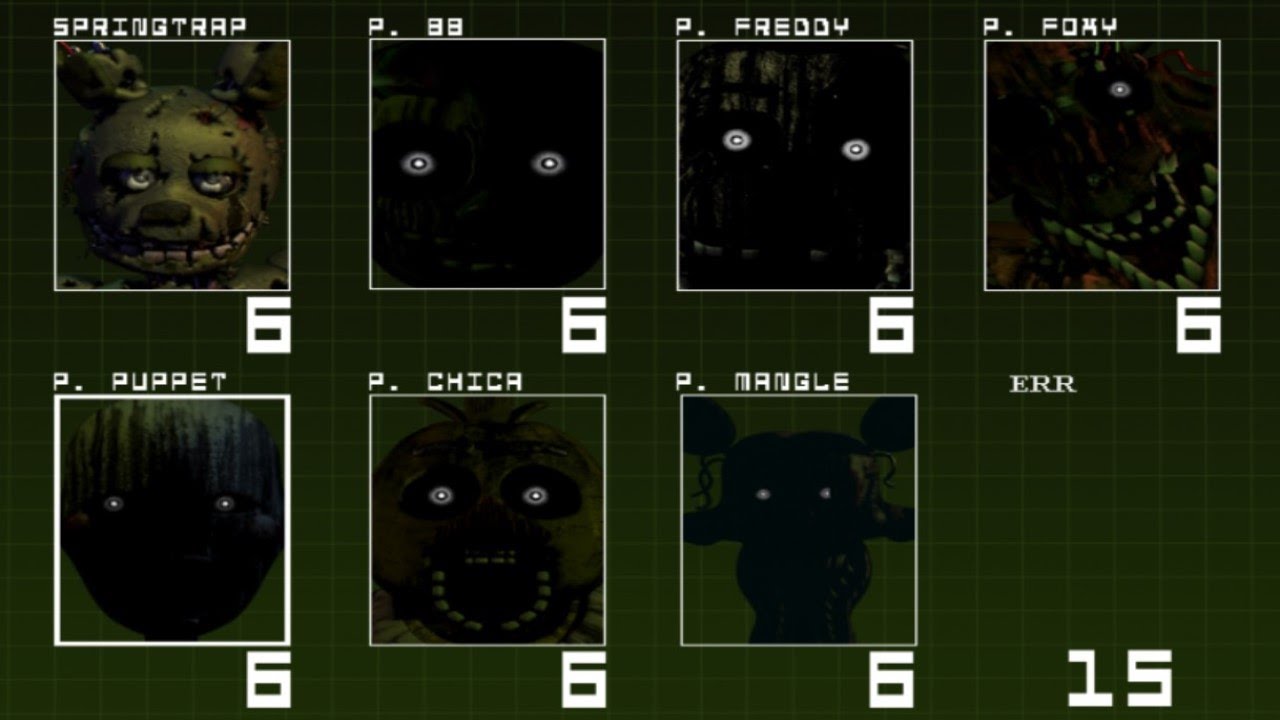 (FNaF Fan Game)FNaF 3 Custom Night remastered - YouTube