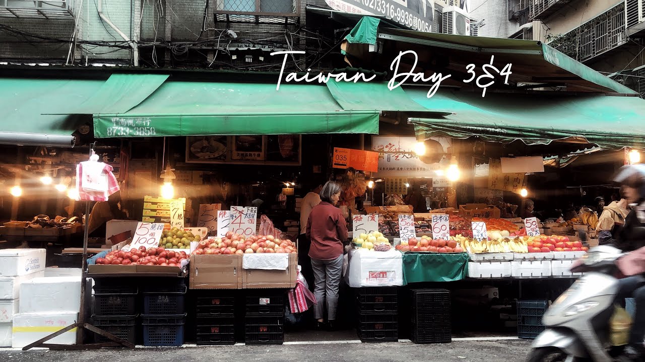 Travel Vlog. 3 - Taiwan Day 3 | Sushi at Taipei Fish Market/ Cafe ...