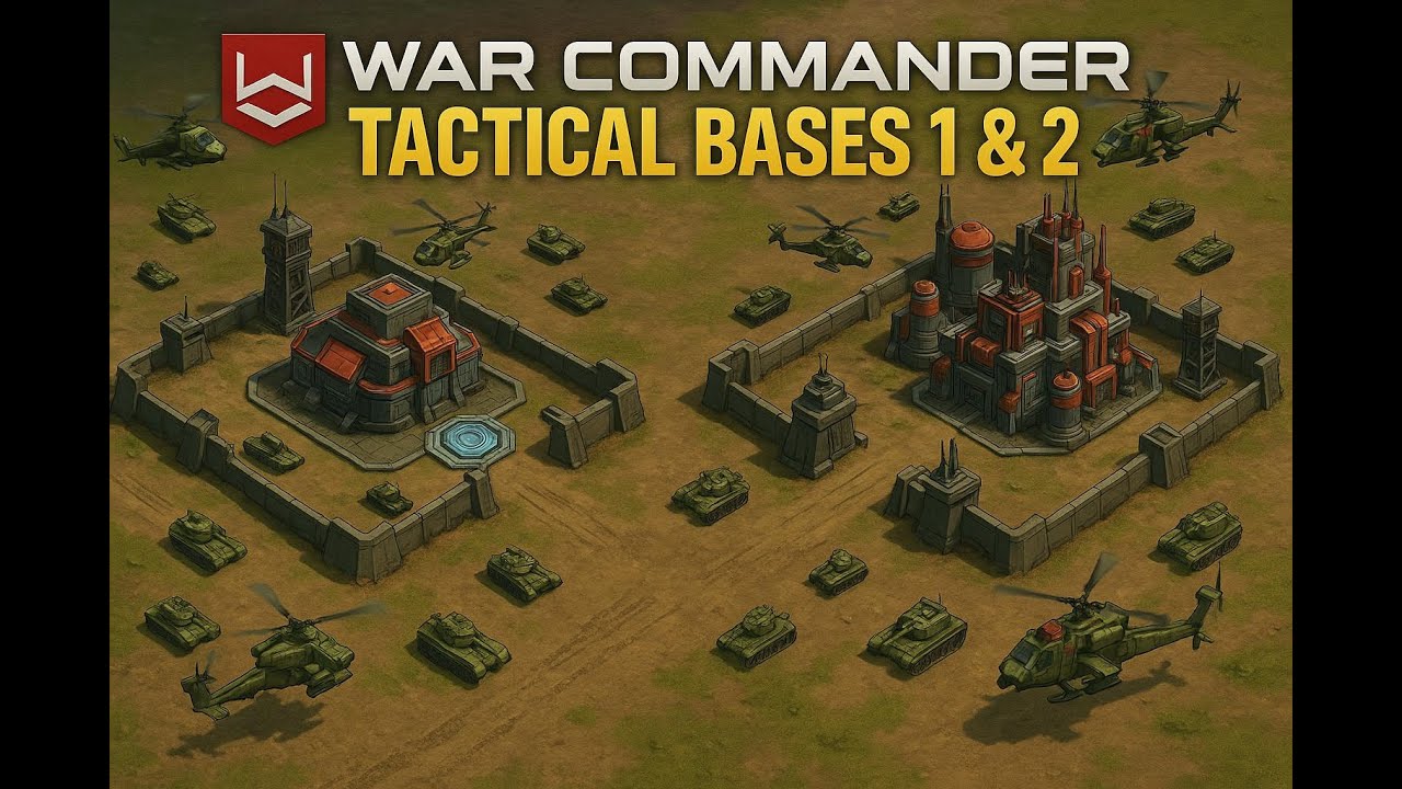 War commander Tactical Bases 1-2 Fest Free Repair - YouTube