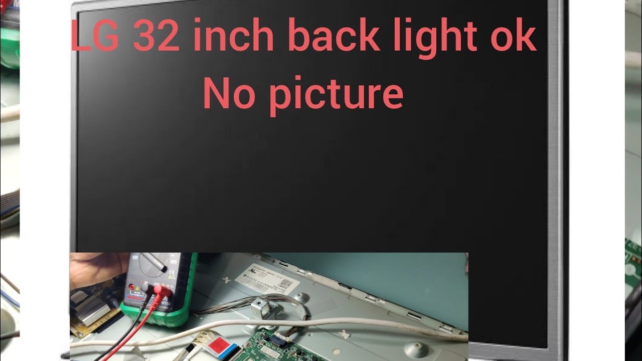 LG 32 INCH LED TV PICTURE PROBLEM HOW TO FIX - YouTube