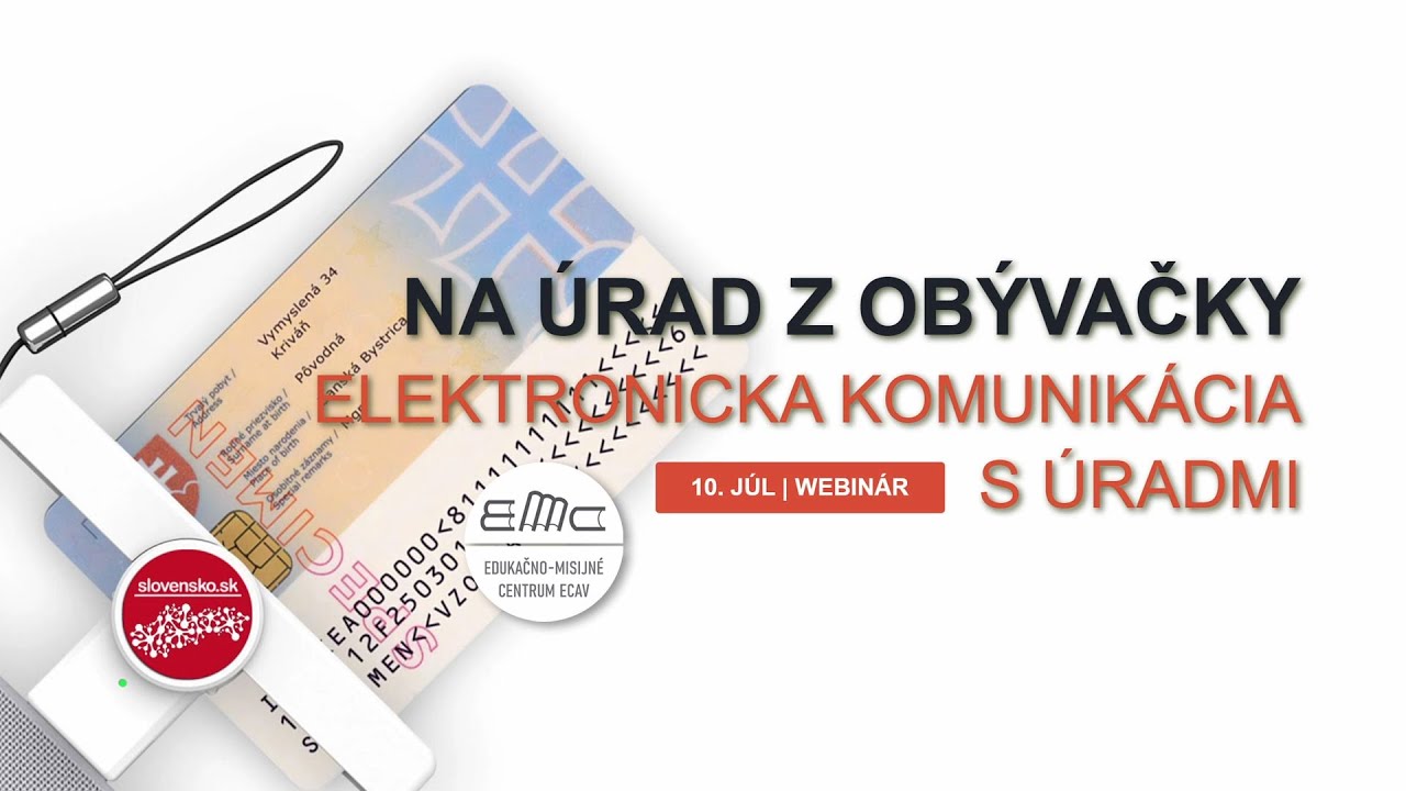 Elektronická komunikácia s úradmi- EMC ECAV - YouTube