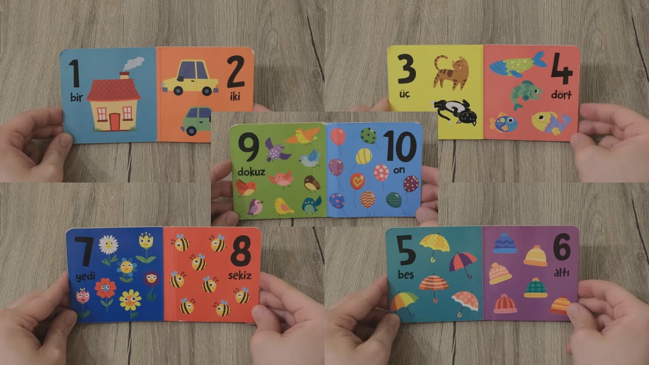 Counting Numbers 1 to 10: Meet the Numbers from Kids Book - Learning ...