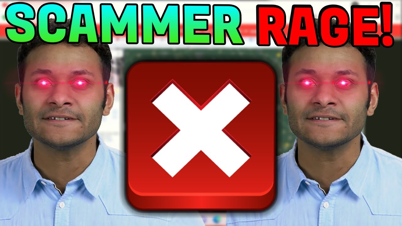 RAGING SCAMMER GETS DESTROYED! HE WENT CRAZY! - YouTube