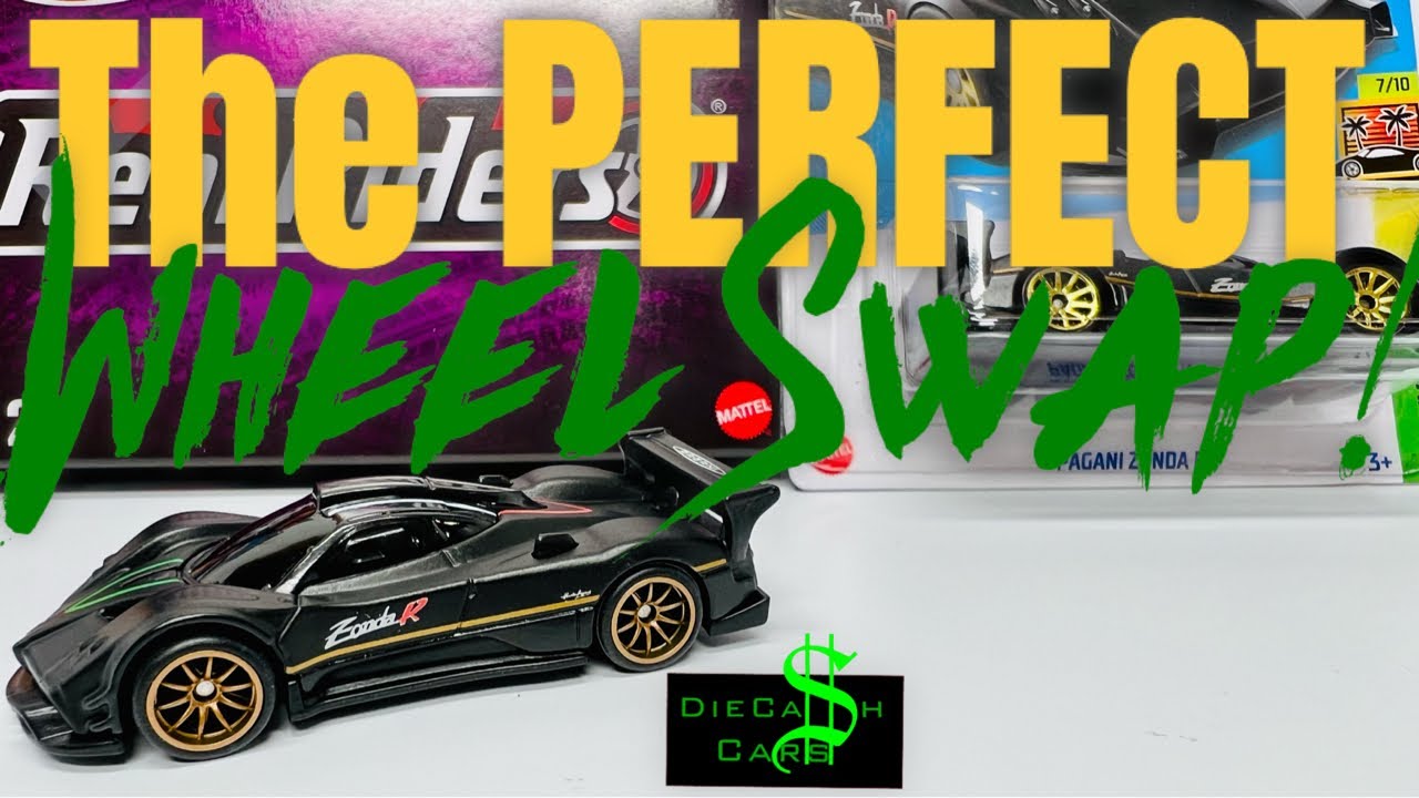 DIY: How To Wheel Swap Hot Wheels w/ Real Riders - Pagani Zonda R ...