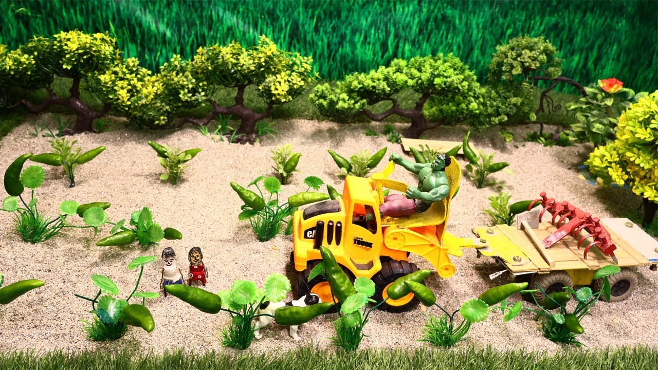 Diy mini tractor making agriculture Cultivation for Chilli farming ...