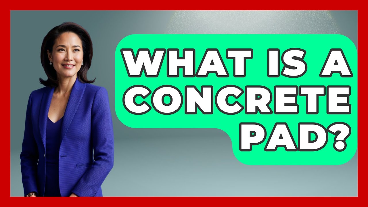 What Is A Concrete Pad? - Civil Engineering Explained - YouTube
