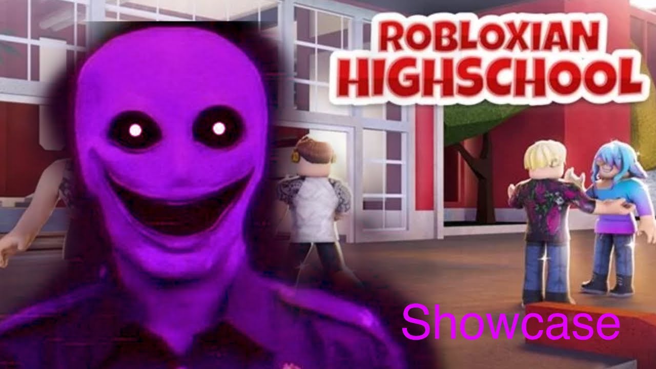 Purple Guy Showcase RHS aka Robloxian Highschool - YouTube