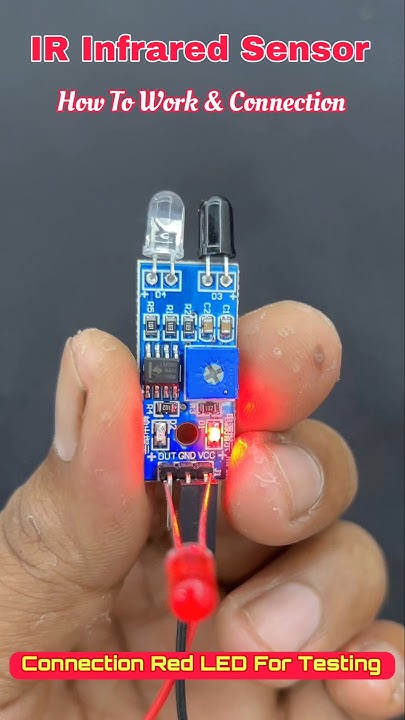 IR Infrared Sensor Connection & Testing • Sensor Module #shorts #sensor ...