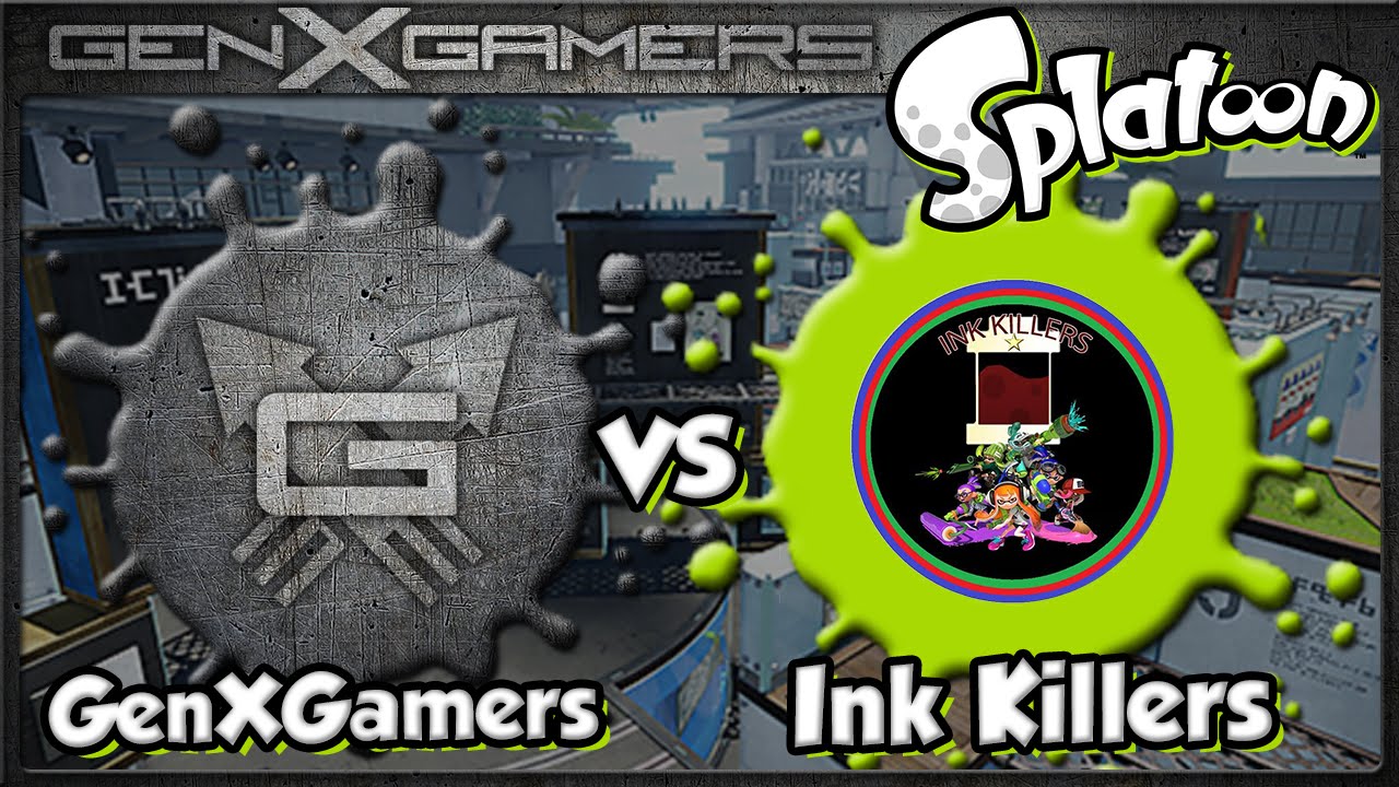 Splatoon Clan Wars Part 1 GenXGamers VS Ink Killers (Turf war ...
