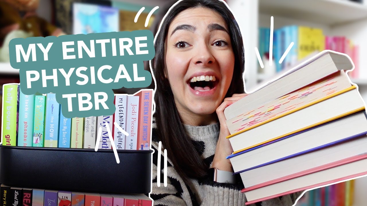 📚 MY ENTIRE PHYSICAL TBR ft. TBR Cart Organisation 📚 - YouTube