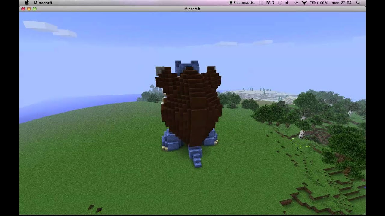 Blastoise in Minecraft - YouTube