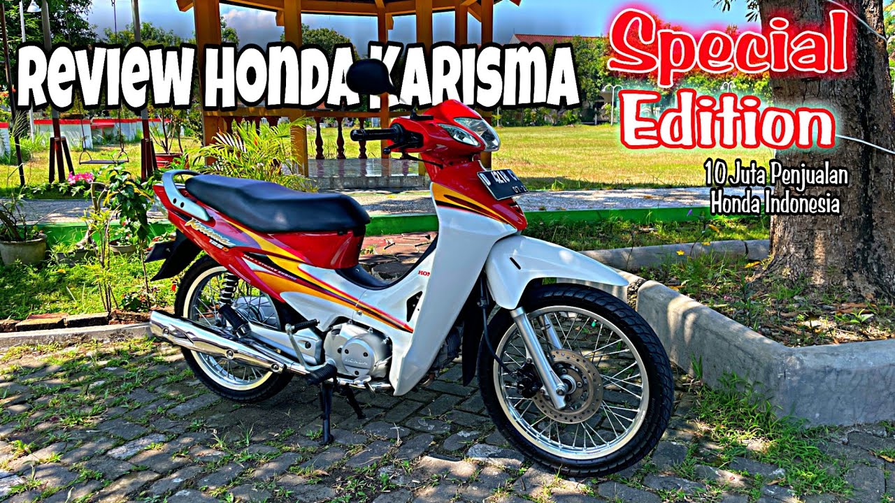 Review Honda Karisma 125D Special Edition Merah Putih - YouTube