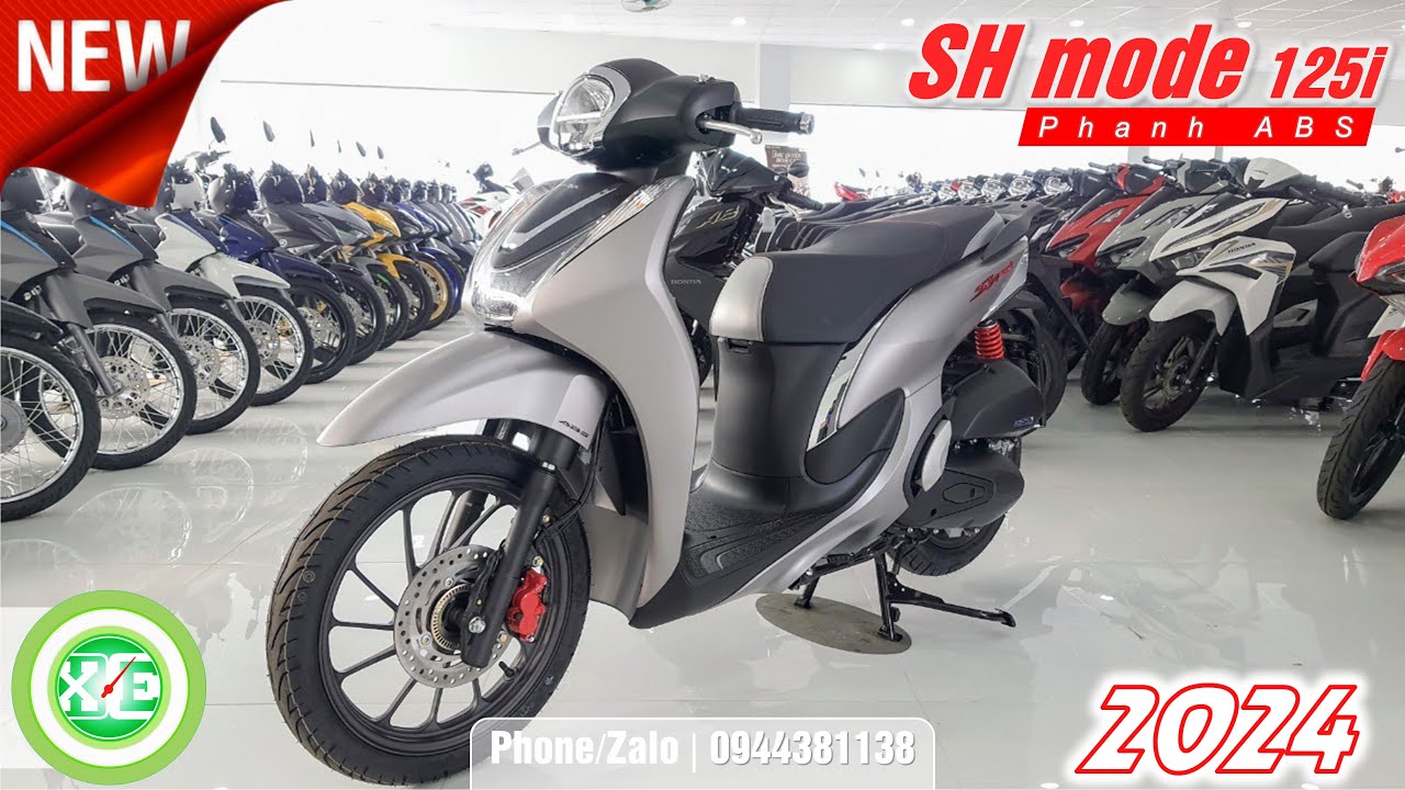 XE & XE | Review SH Mode 125i thắng ABS 2024 - Phiên bản đặc biệt | Bạc ...