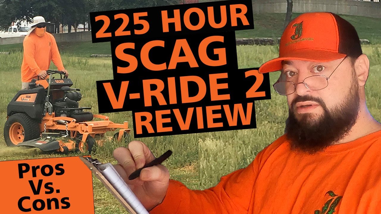 SCAG V-RIDE 2 REVIEW | Pros Vs. Cons | Standup Vs. Sit Down | Scag Vs ...