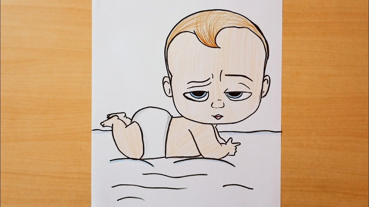 How to Draw Boss Baby || Cute boss baby drawing - YouTube