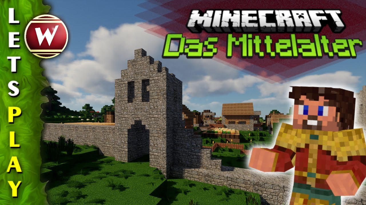 MINECRAFT: Das Mittelalter || Auf jeden Zaun muss eine Mauer |734 ...