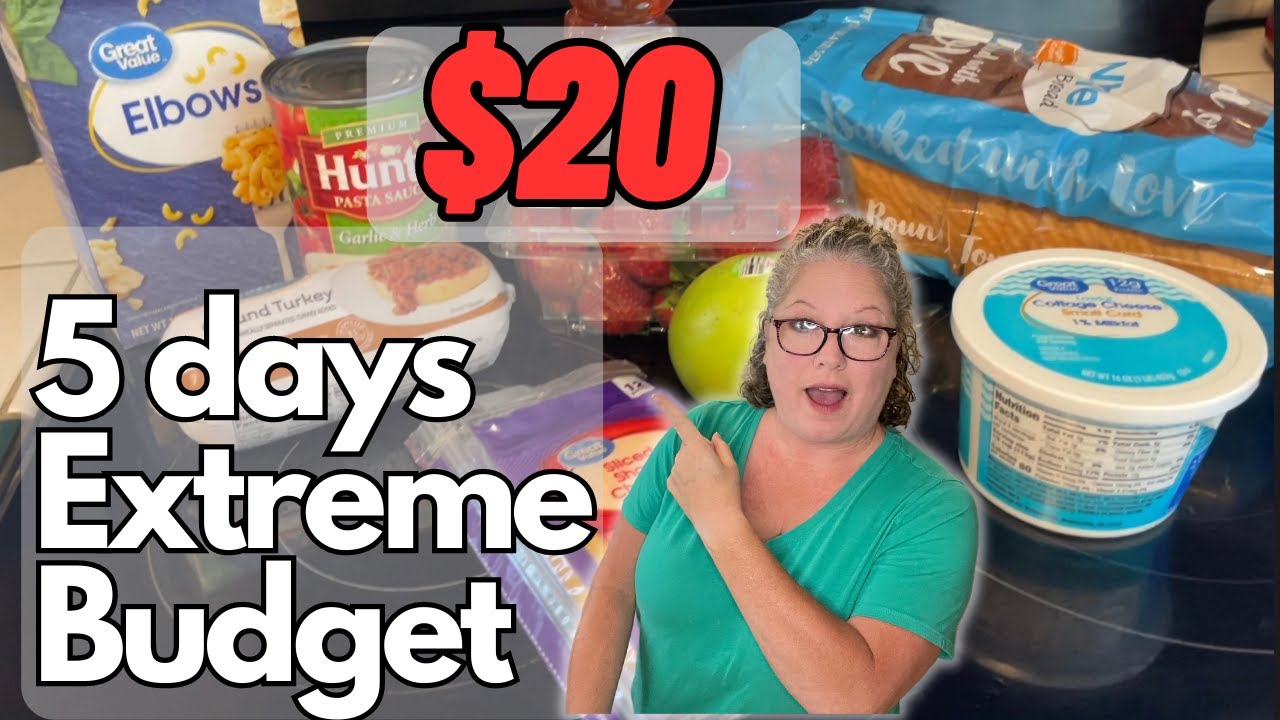 Eating for $4 a Day: Cheap and Easy Meal Ideas You Need to Try!! - YouTube