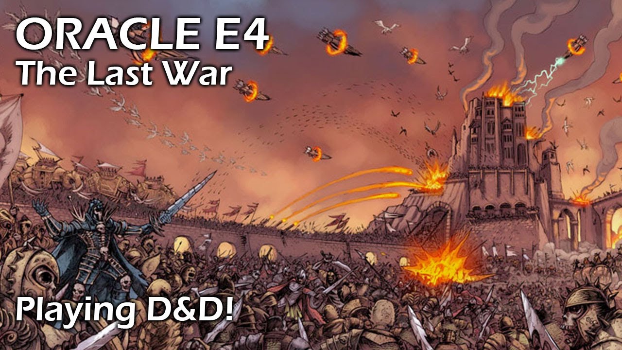 Oracle E4 | The Last War | Eberron Oracle of War | EPIC | DDAL-EBEP-04 ...