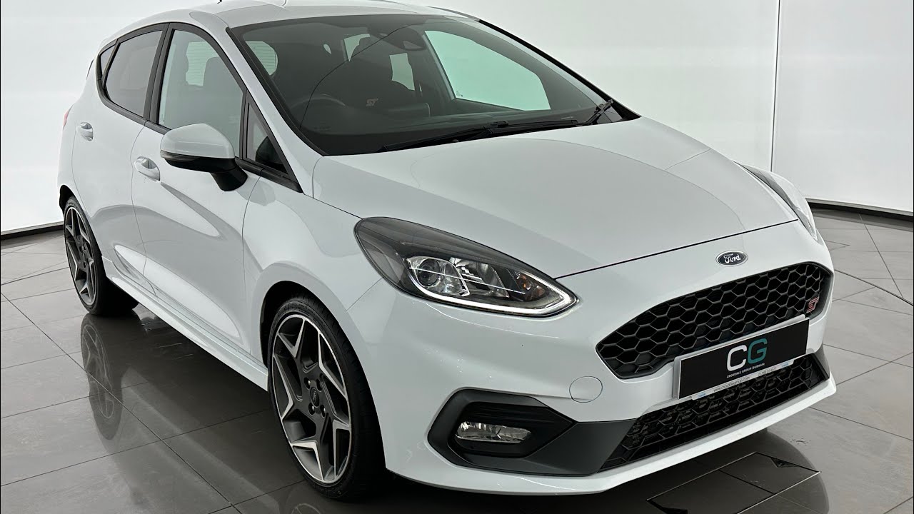 White Ford Fiesta ST-2 1.5T ECOBOOST - YouTube