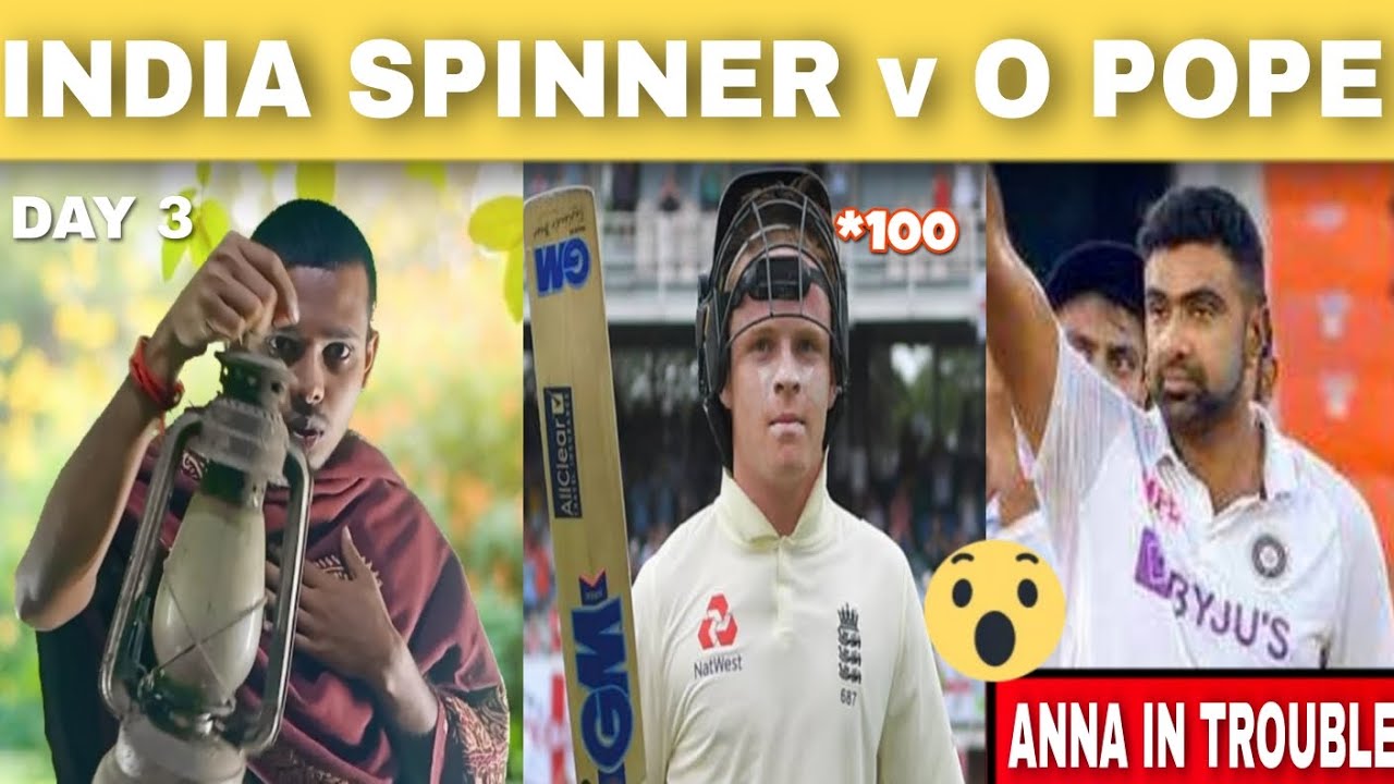 Bazball or Jaisball ? Olly Pope Saved England || IND vs ENG Day 3 ...