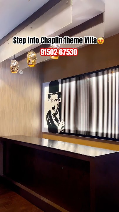 STEP INTO THIS CHAPLIN THEME VILLA 😍 - YouTube