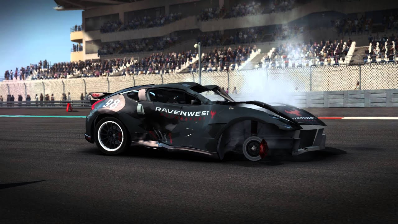 GRID Autosport Weird Crash at Start - YouTube