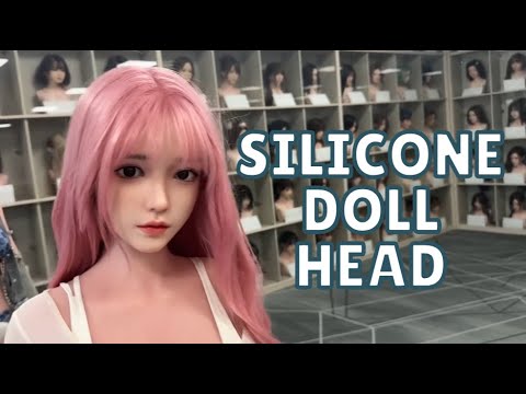 Ultra Realistic Silicone Doll Head Showcase — Every Detail Revealed