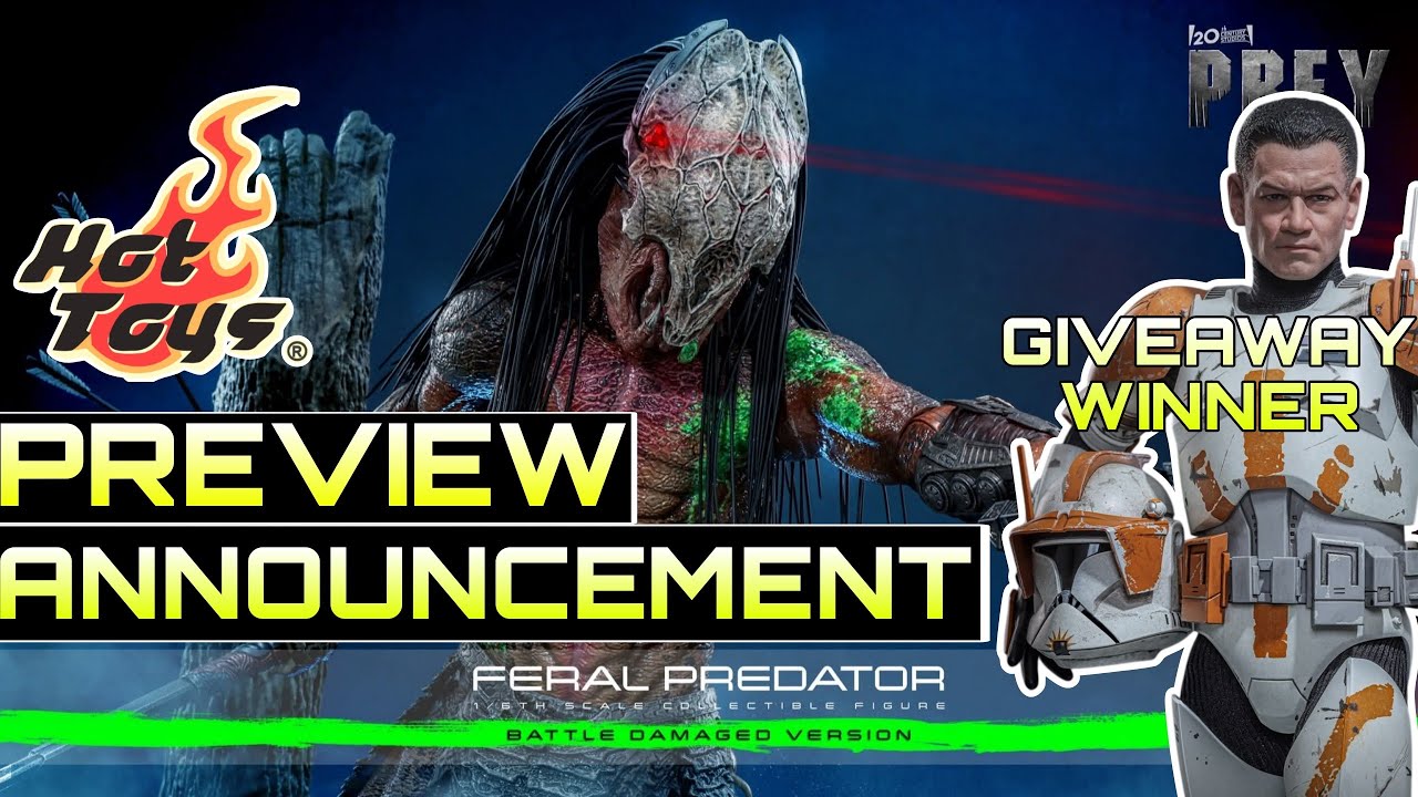 Hot Toys News | Feral Predator Battle Damaged Ver | Cody GIVEAWAY ...