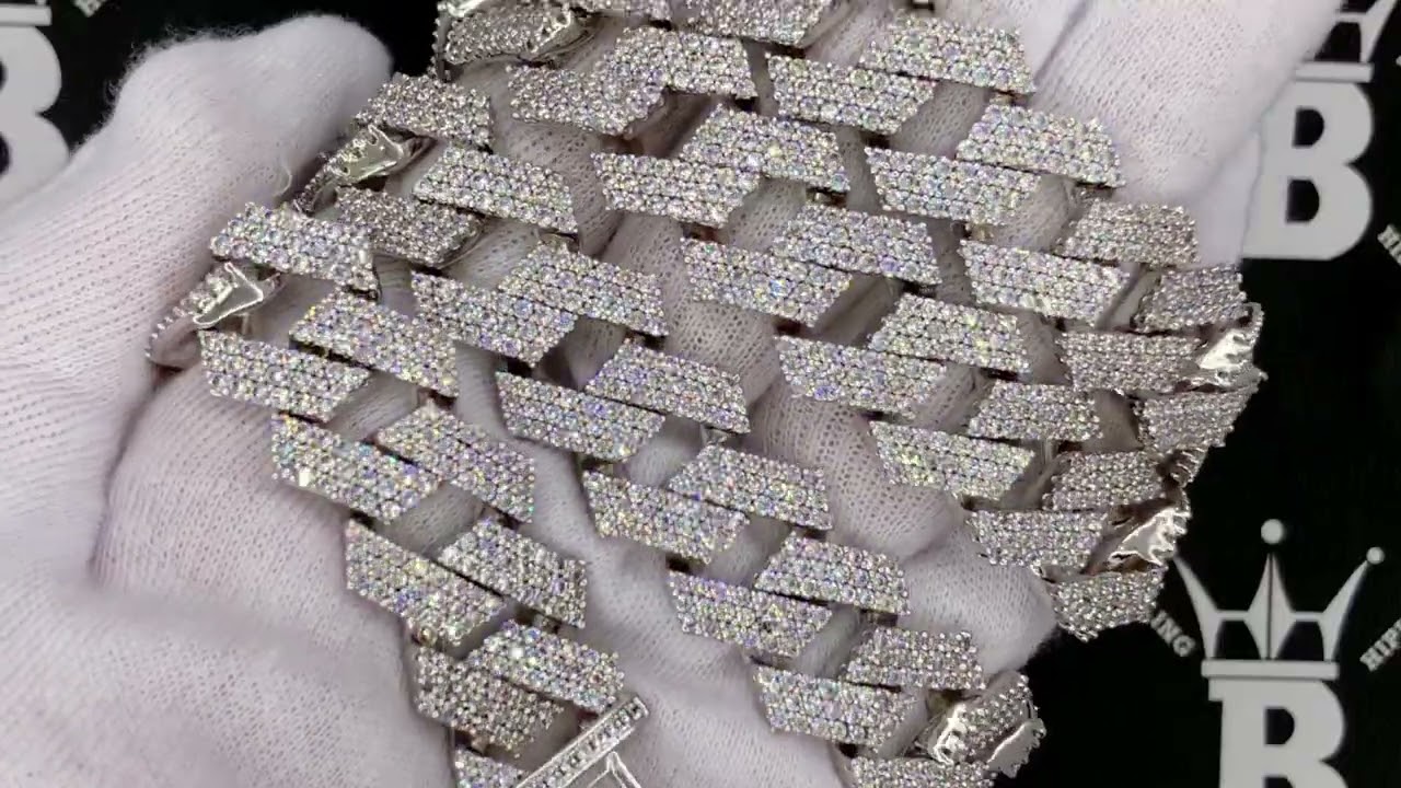 Sharp Cuban 19MM Cuban Iced Out Bling Bling Chain | HipHopBling Jewelry ...