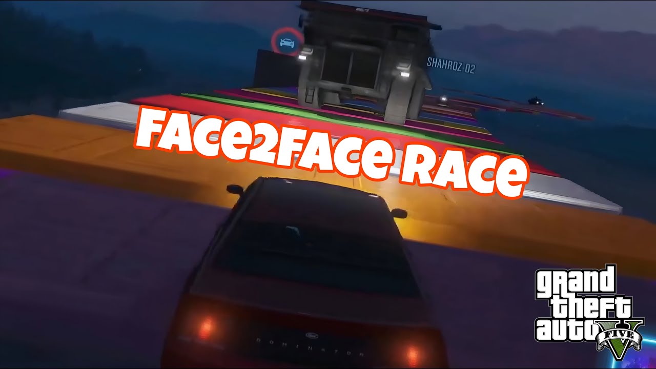 TOO MUCH FUN IN FACE 2 FACE RACE WITH FRIENDS AND SUBSCRIBERS - GTA 5 ...