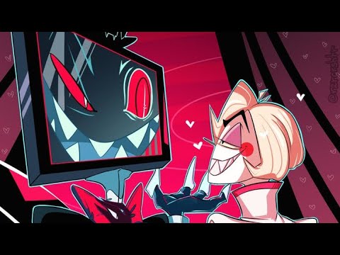 Vox and Lucifer having there talking Vr chat Hazbin hotel / Happy hotel ...
