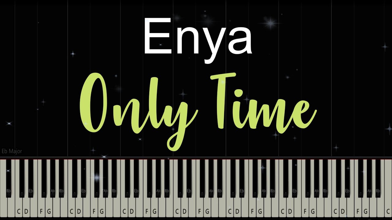 Only Time - Enya (Piano Tutorial) - YouTube