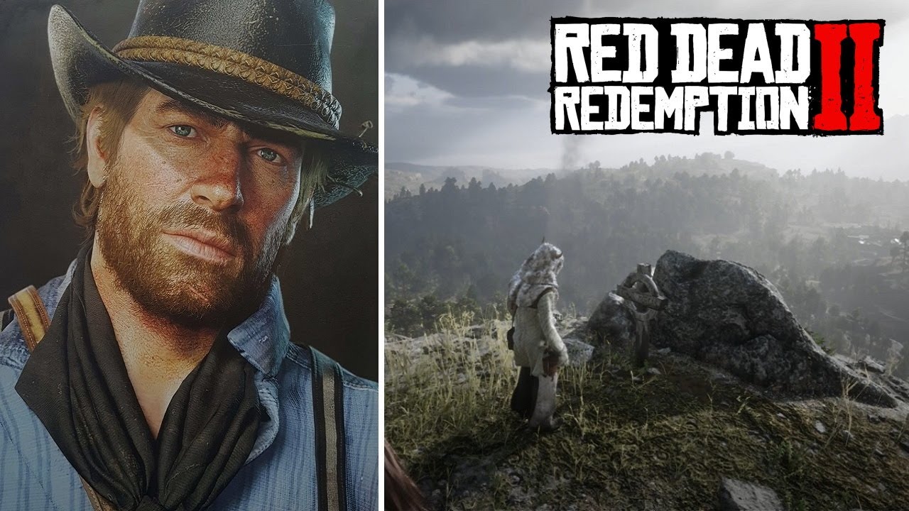 RDR2: How To Find Arthur Morgan's Grave - YouTube
